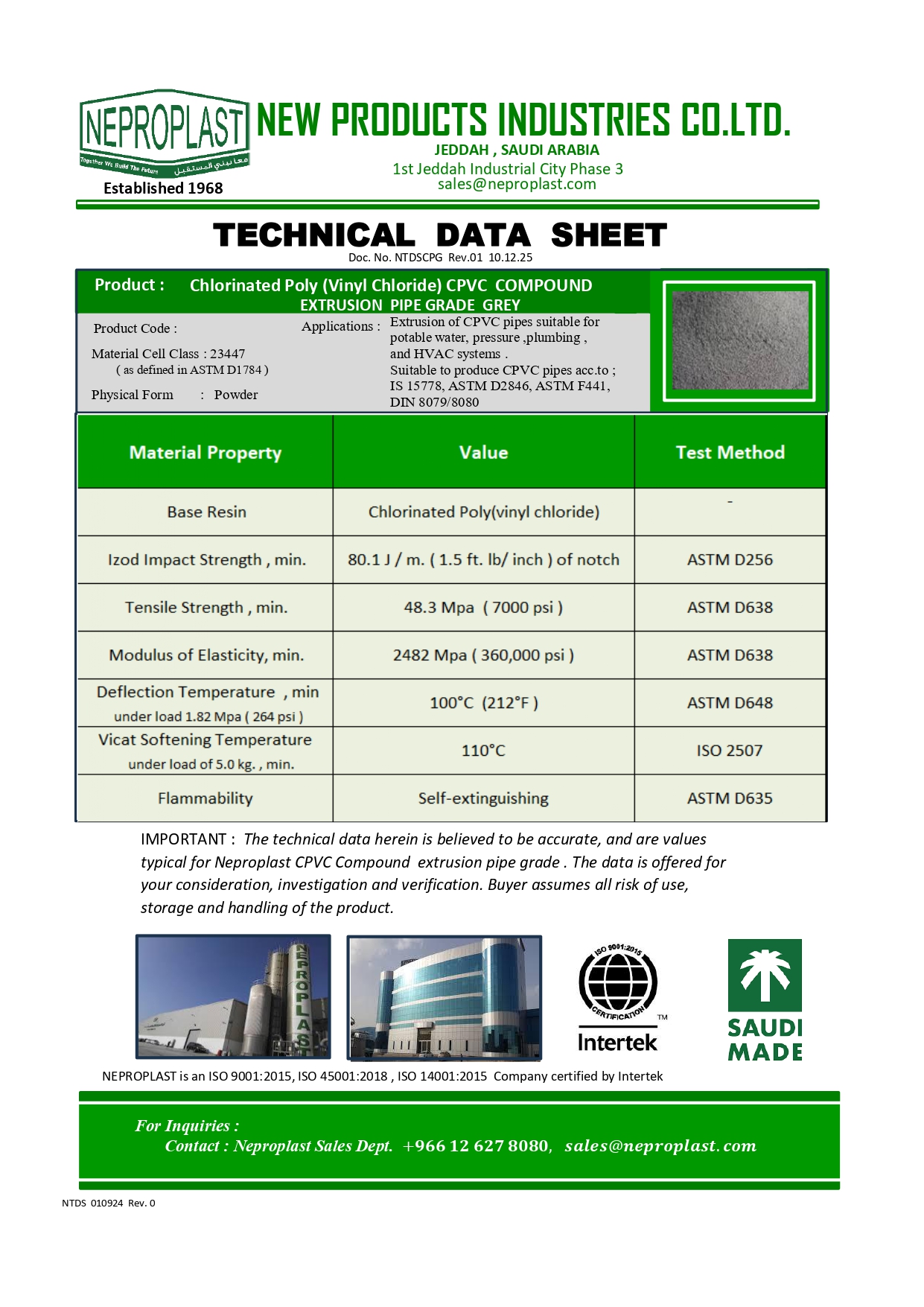 Our Downloads - Neproplast